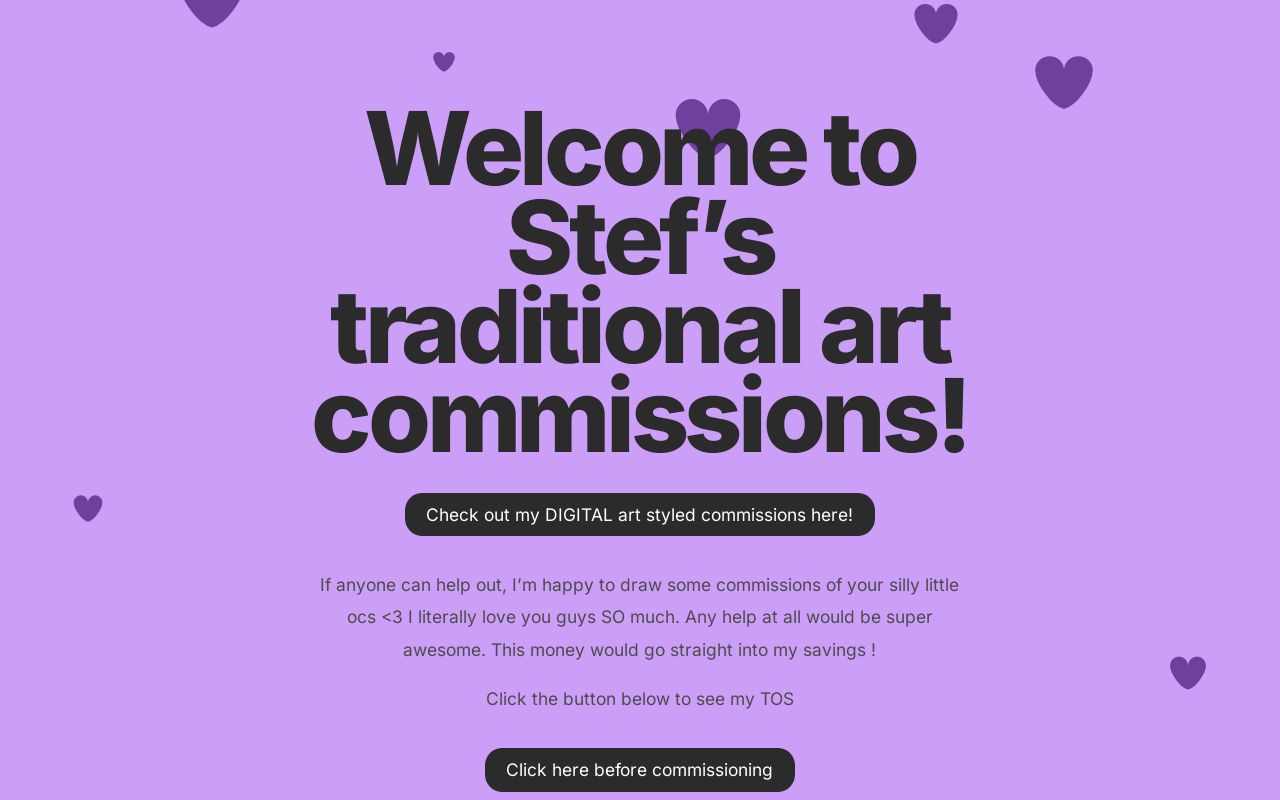 Stef’s Commissions Page